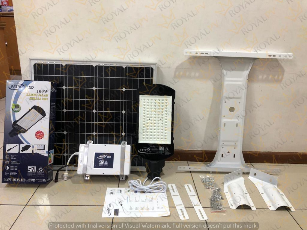 PJU SOLAR CELL 2 IN 1 50 WATT SNI FATRO | ROYALPV